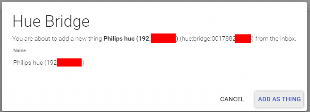 Smart Home - openHAB 2 Hue Binding Installation